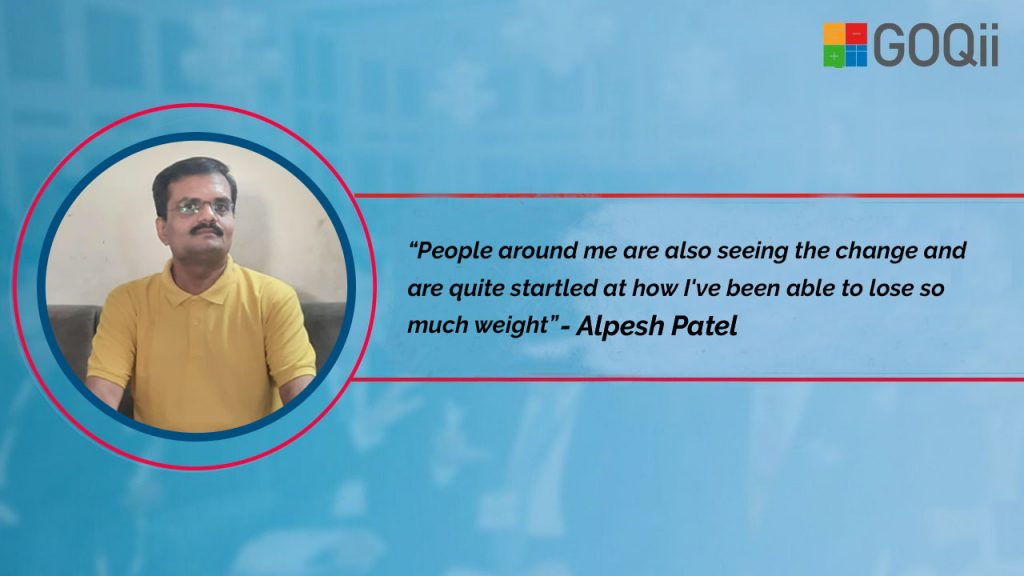 How Alpesh Patel Lost 20kg in 9 months | GOQii Health Stories - GOQii