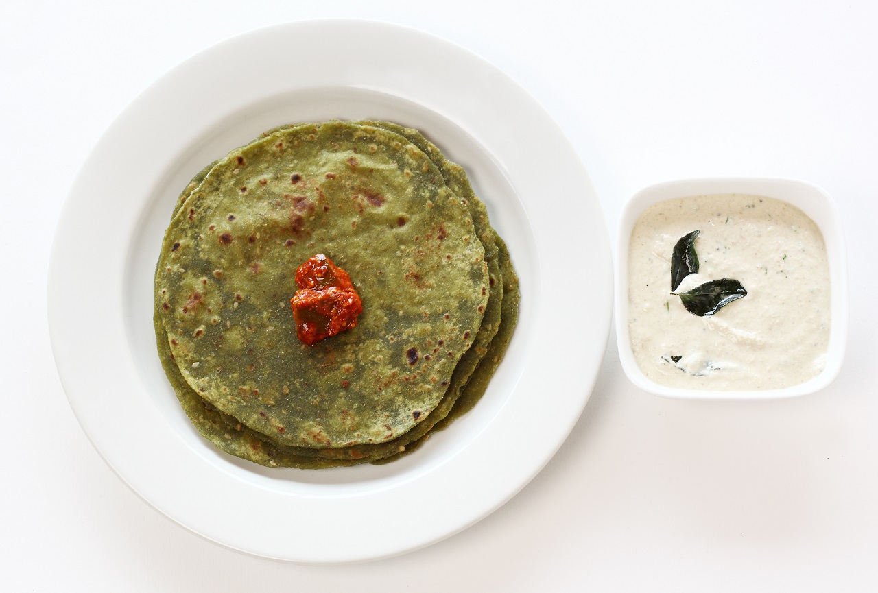 Healthy Eating: Paneer Stuffed Palak Paratha - GOQii