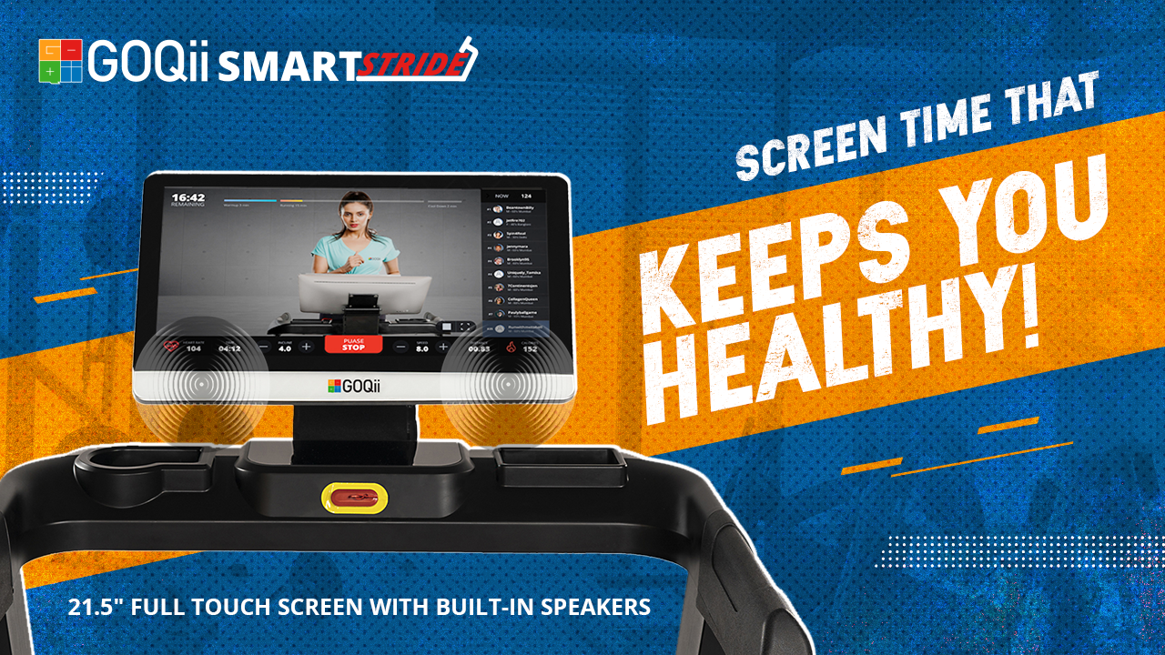 GOQii Smart Stride: A Smart Treadmill To Take You To The Next Level ...